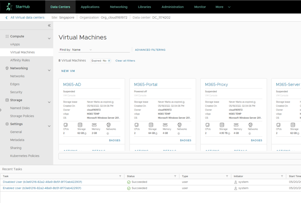 VMware Hosting